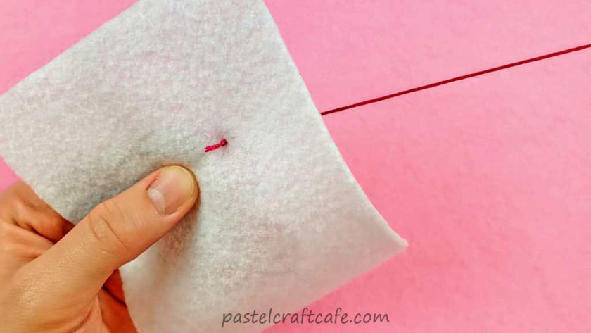 The Running Stitch | Sewing and Embroidery Basics - Pastel Craft Cafe