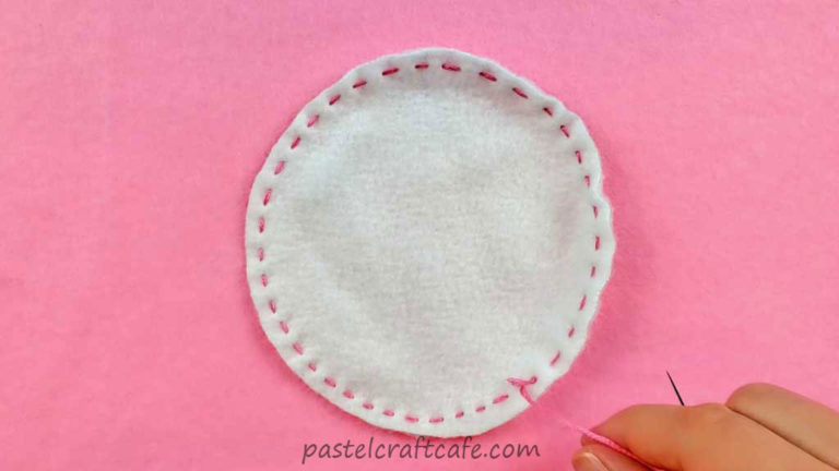 The Running Stitch | Sewing and Embroidery Basics - Pastel Craft Cafe