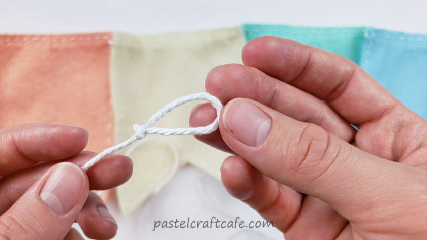 Pastel Rainbow Felt Banner | DIY Tutorial - Pastel Craft Cafe