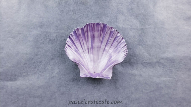 Glitter Seashell Ornaments | DIY Tutorial - Pastel Craft Cafe