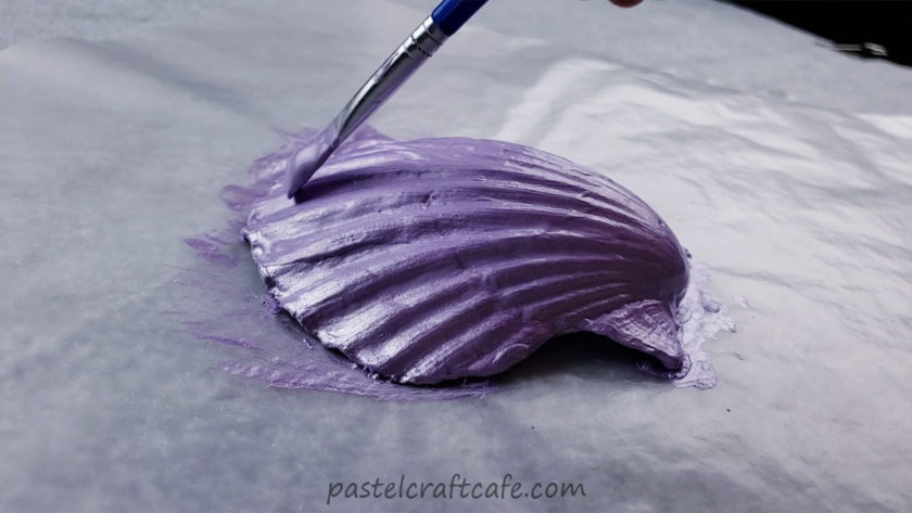 Glitter Seashell Ornaments | DIY Tutorial - Pastel Craft Cafe