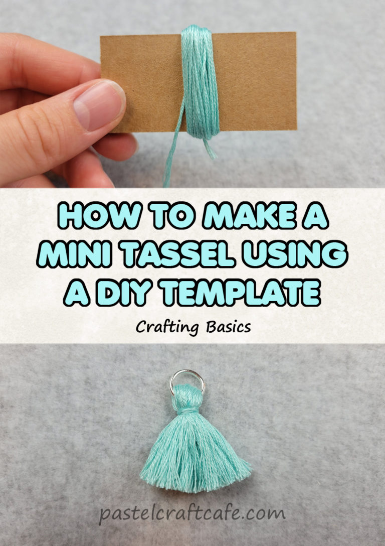 How to Make a DIY Mini Tassel Maker | Crafting Basics - Pastel Craft Cafe