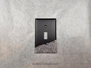Elegant Glitter Lightswitch Plate - Pastel Craft Cafe