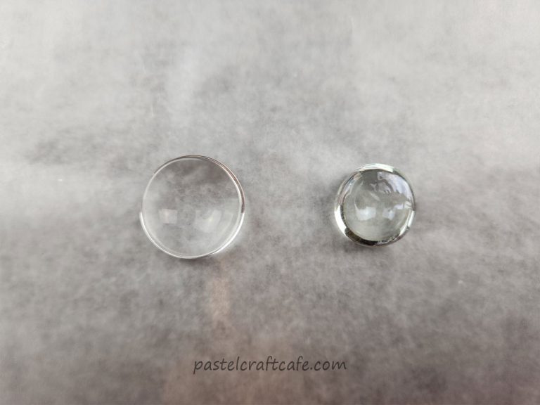 Glittery Glass Magnets - Pastel Craft Cafe